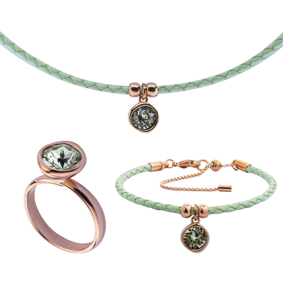 Колье Chrysolite B1909.16 G/RG Fiore Luna купить в интернет-магазине ...